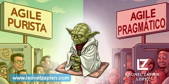 La paradoja del Agile purista vs Agile pragmático - Leonel Zapien Lopez